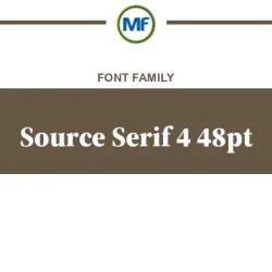 Source Serif 4 48pt Bold: Free Font Download | MaisFontes
