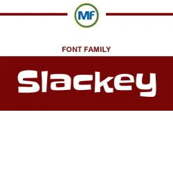 Slackey Regular: Free Font Download | MaisFontes