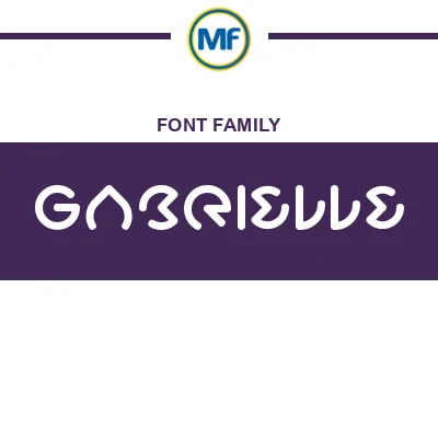 Download Gabrielle Fonts | MaisFontes