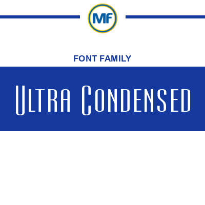 Download Ultra Condensed Fonts | MaisFontes