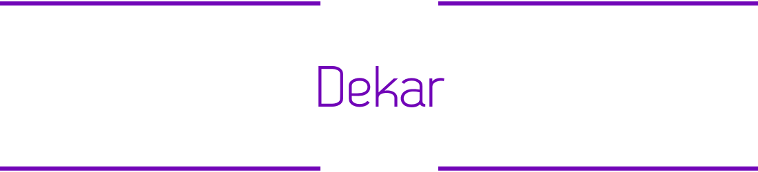 Dekar: Free Font Download | MaisFontes