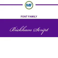 Bickham Script Fancy 2: Free Font Download | MaisFontes
