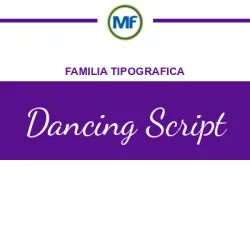 Dancing Script Regular: Descargar Fuente Gratis | MaisFontes