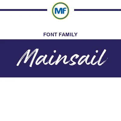 Mainsail Font Family: Download Free | MaisFontes