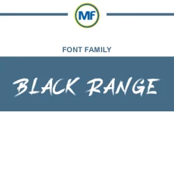 Black Range Regular: Free Font Download | MaisFontes