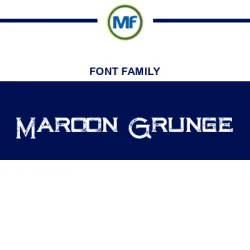 Maroon Grunge: Free Font Download | MaisFontes