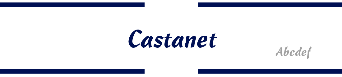 Castanet: Free Font Download | MaisFontes
