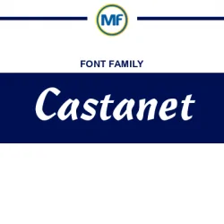Castanet Font: Free Download | MaisFontes