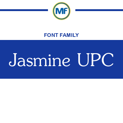 Download Jasmine UPC Fonts | MaisFontes