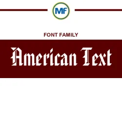 American Text: Free Font Download | MaisFontes