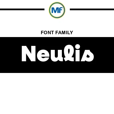 Neulis Font Family: Free Download | MaisFontes