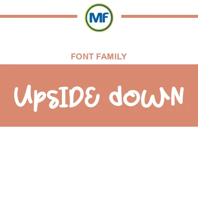 Upside Down Font Family: Download Free | MaisFontes