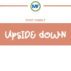 Upside Down and Backwards: Free Font Download | MaisFontes