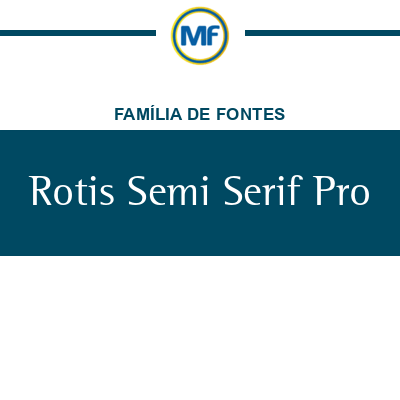 Rotis Semi Serif Pro Família de Fontes: Baixe Grátis | MaisFontes