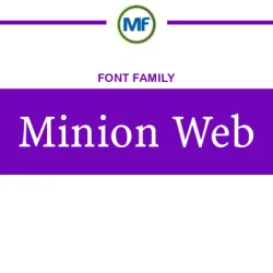 Minion Web Pro Font: Free Download | MaisFontes