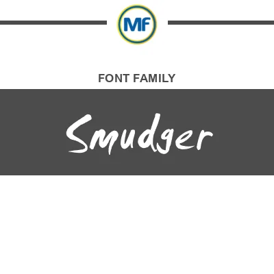 Download Smudger Fonts | MaisFontes