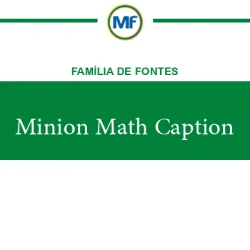 Minion Math Caption: Baixar Fonte Grátis | MaisFontes