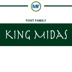King Midas Expanded: Free Font Download | MaisFontes