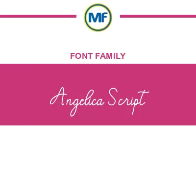 Angelica Script Font Family: Download Free | MaisFontes