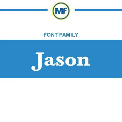 Jason Font Family: Free Download | MaisFontes