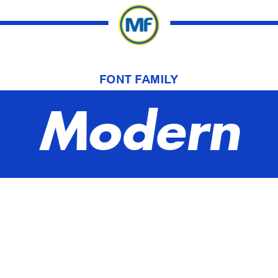 Download Modern Fonts (Google Fonts) | MaisFontes