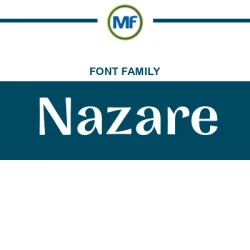 Nazareth Open Font: Free Download | MaisFontes