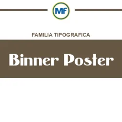 Binner Poster MT: Descargar Fuente Gratis | MaisFontes
