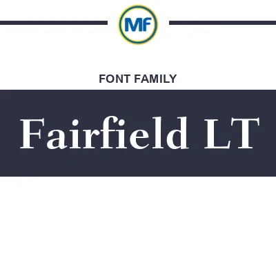 Download Fairfield LT Fonts | MaisFontes