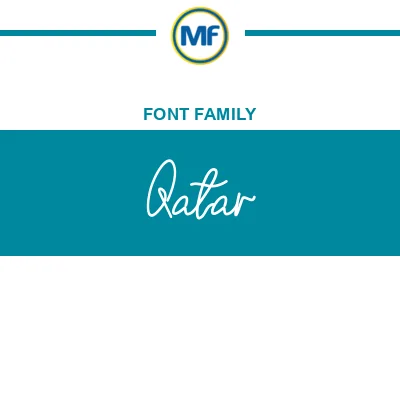 Download Qatar Fonts | MaisFontes