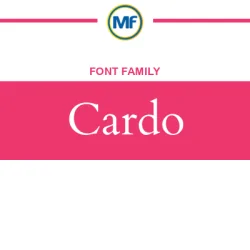 Cardo Bold Font: Free Download | MaisFontes