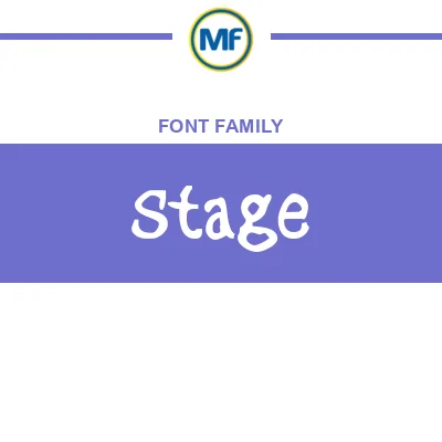 Download Stage Fonts | MaisFontes
