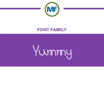 Download Yummy Fonts | MaisFontes