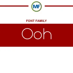 Ooh Bold: Free Font Download | MaisFontes