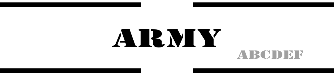 ARMY RUST: Free Font Download | MaisFontes