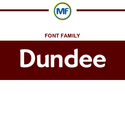 Dundee Font Family: Download Free | MaisFontes