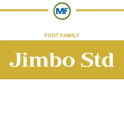 Jimbo Std Bold Condensed: Free Font Download | MaisFontes