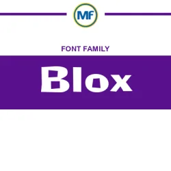 Blox Outline Extended Font: Free Download | MaisFontes