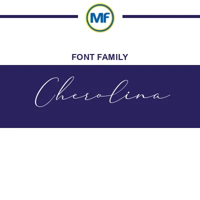 Cherolina Font Family: Download Free | MaisFontes