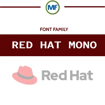 Red Hat Mono Fonts: A command-line style that stands out (Google Fonts ...