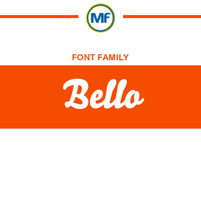 Download Bello Fonts | MaisFontes
