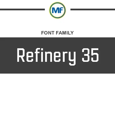 Download Refinery 35 Fonts | MaisFontes