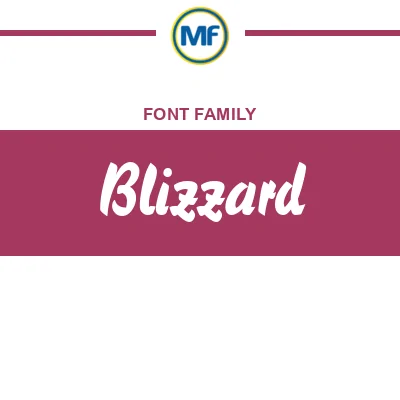 Blizzard Font Family: Download Free | MaisFontes