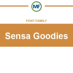 Sensa Goodies Words Shapes: Free Font Download | MaisFontes