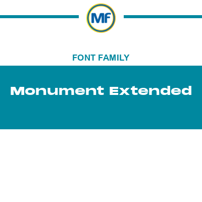 Monument Extended Font Family: Free Download | MaisFontes