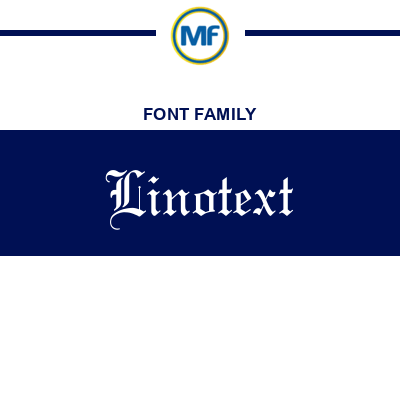 Linotext Font Family: Download Free | MaisFontes