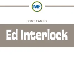 Ed Interlock: Free Font Download | MaisFontes