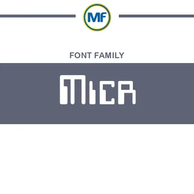 Download Micr Fonts | MaisFontes