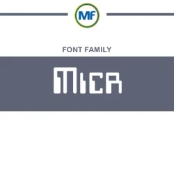 Micr Extended: Free Font Download | MaisFontes