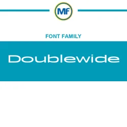 Doublewide Bold Font: Free Download | MaisFontes