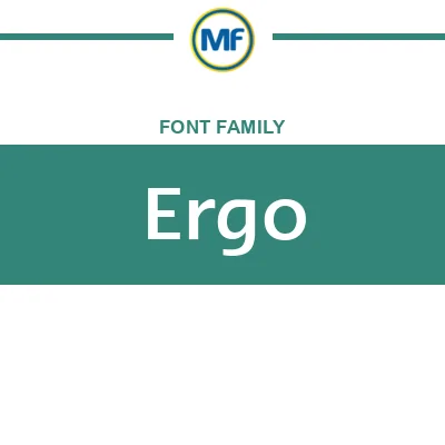 Download Linotype Ergo Fonts | MaisFontes